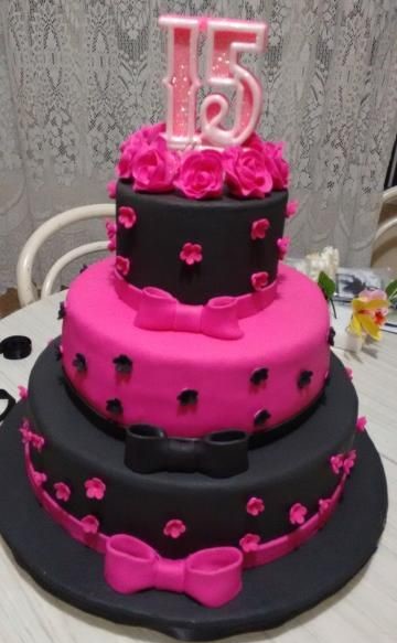 Bolo Rosa: 50 Glamourosos Modelos, Confira!