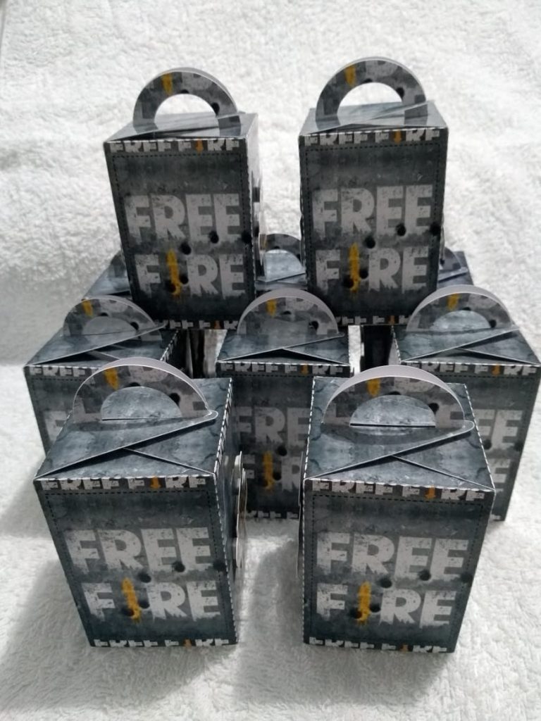 Lembrancinha Free Fire: 70 ideias divertidas para você