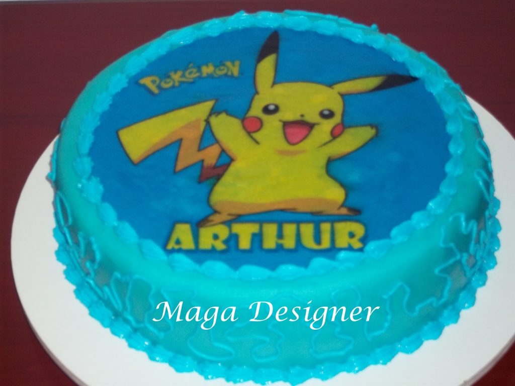 Bolo Pikachu: 60 Modelos lindos para você se Inspirar