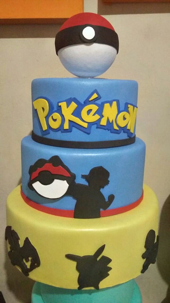 Bolo Pikachu: 60 Modelos lindos para você se Inspirar