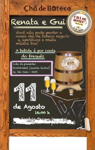 Convite Boteco: 60 modelos para você se inspirar!