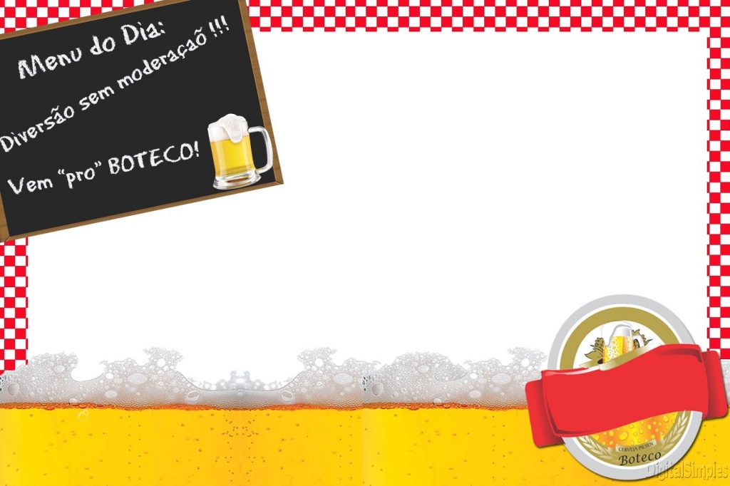 Convite Boteco: 60 modelos para você se inspirar!