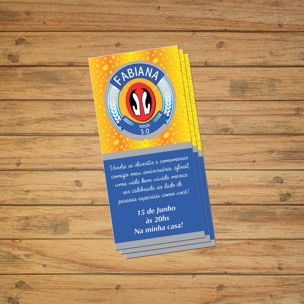 Convite Boteco: 60 modelos para você se inspirar!