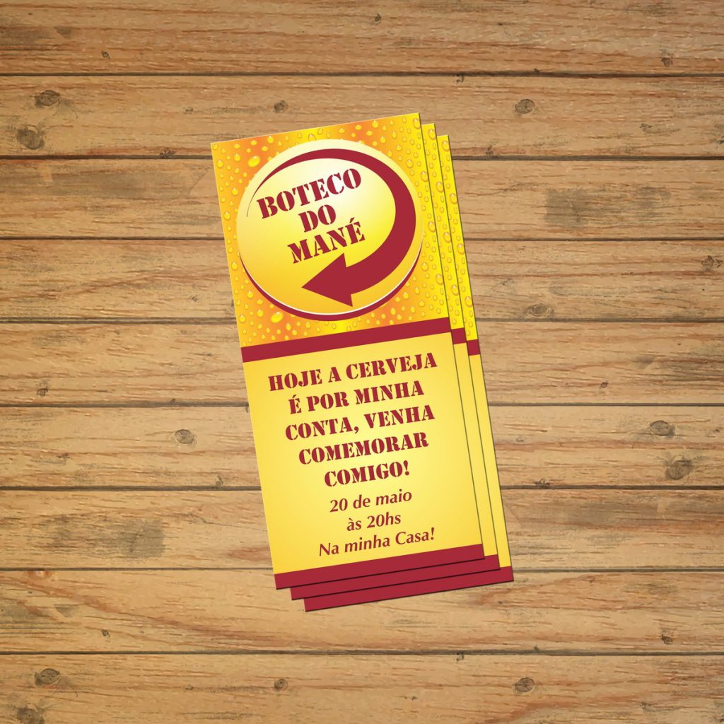 Convite Boteco: 60 modelos para você se inspirar!