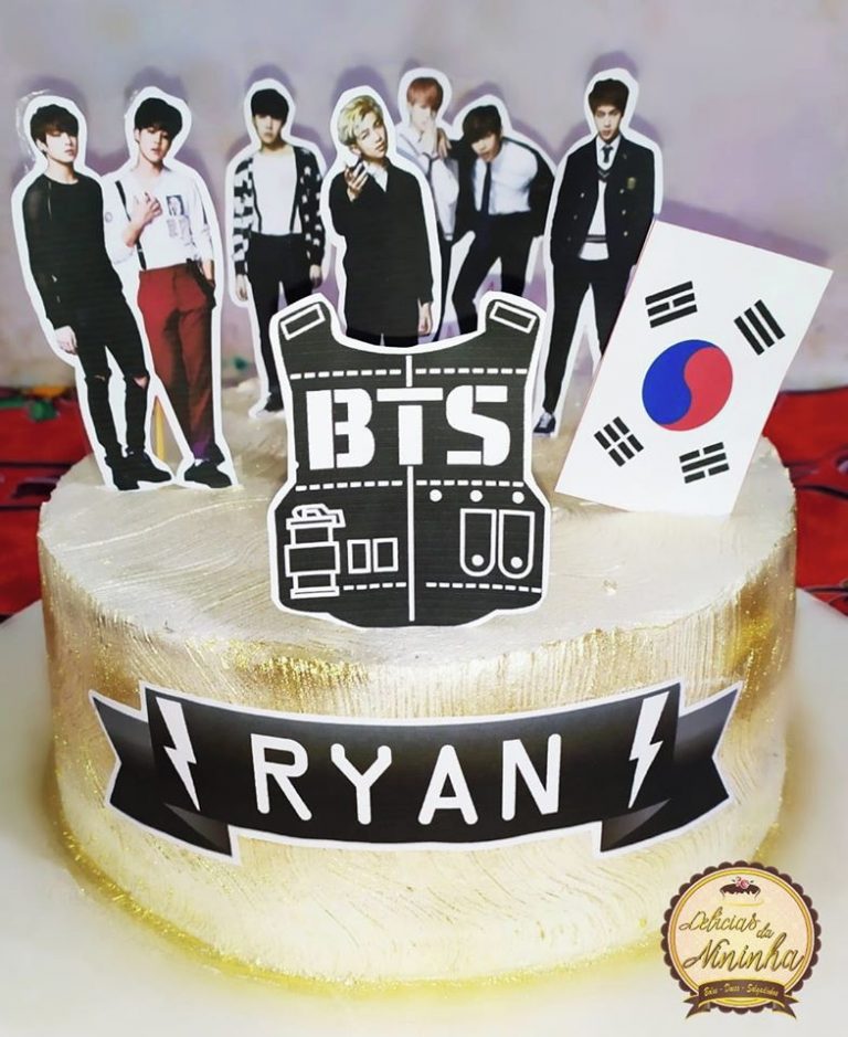 Bolo BTS: 80 opções especiais para a sua festa