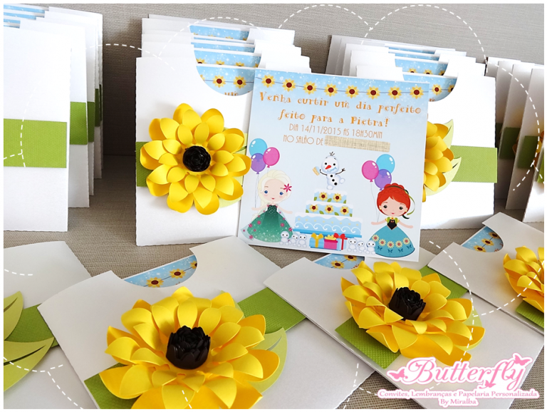 Convite Frozen: 50 Modelos Lindos Para Uma Aventura Congelante