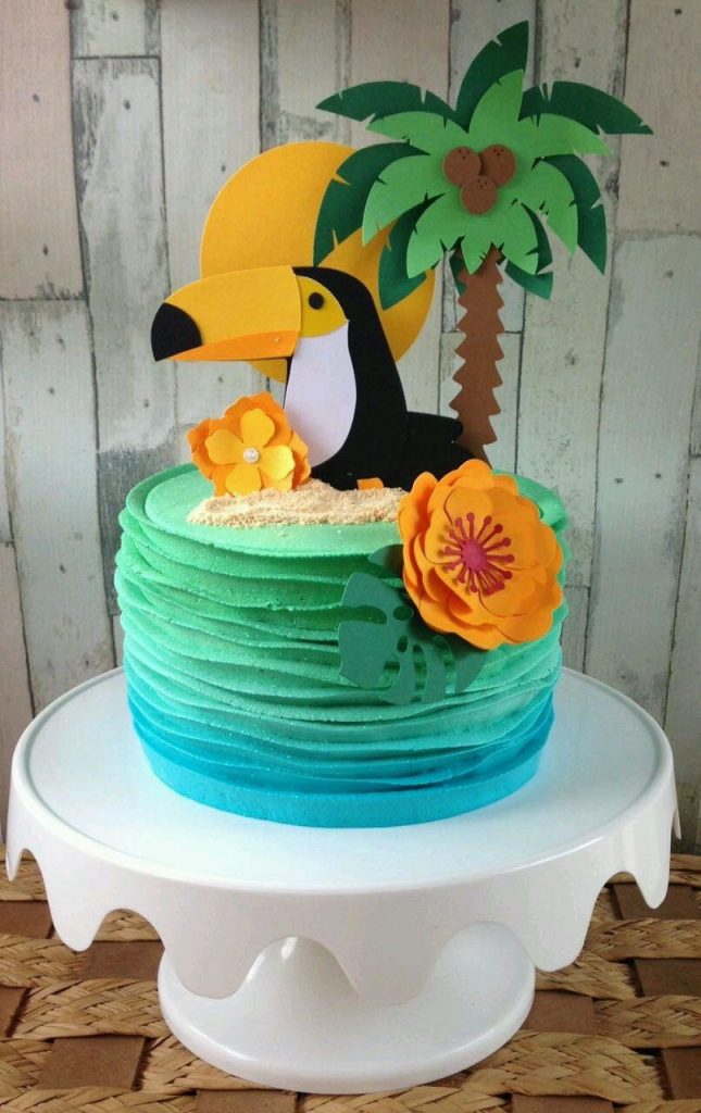 Bolo Tropical: 90 Modelos de Bolos Lindos e Coloridos