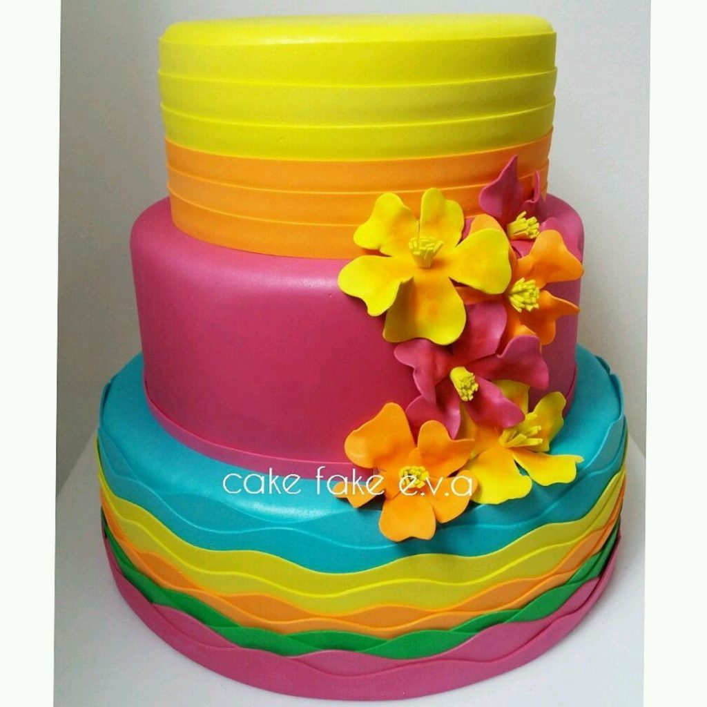 Bolo Tropical: 90 Modelos de Bolos Lindos e Coloridos