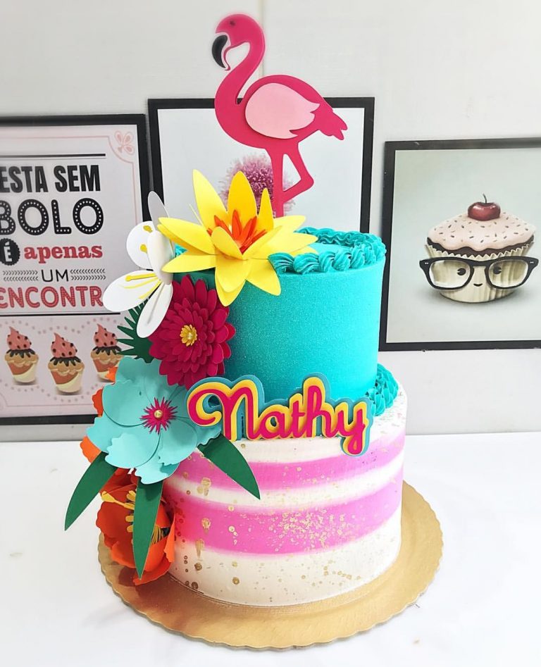 Bolo Tropical: 90 Modelos de Bolos Lindos e Coloridos