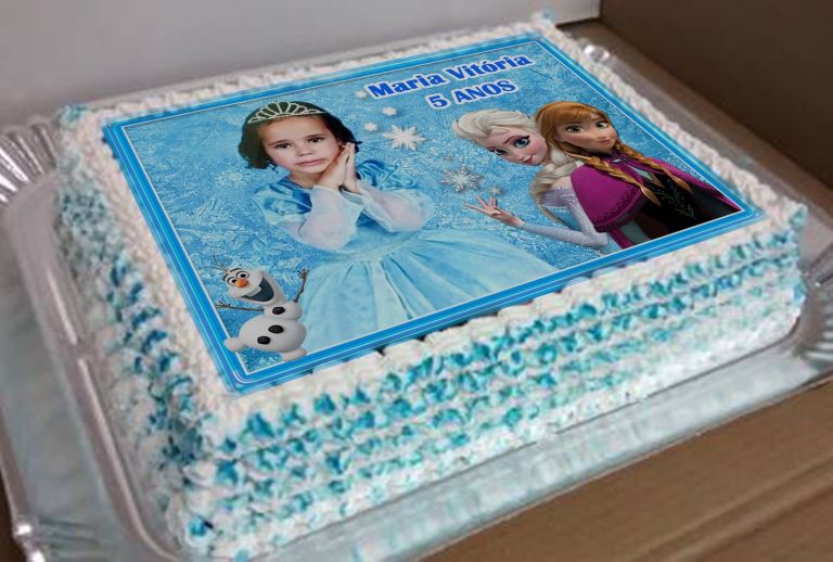 Bolo com Fotos: 45 Modelos de Bolos Criativos e Personalizados