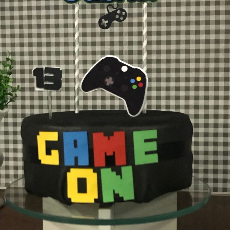 Bolo Vídeo Game: 70 Ideias para uma Comemoração Divertida