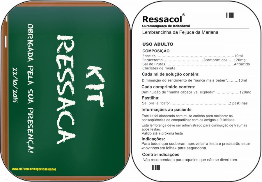 Kit Ressaca: 70 Ideias para deixar seu evento ainda melhor