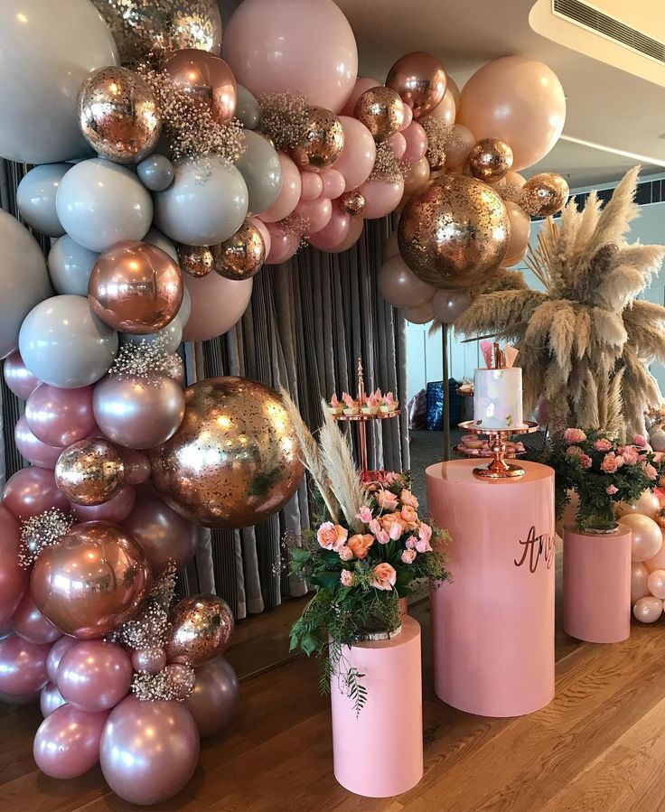 Decoração de festas rose gold: 70 ideias para você se inspirar!