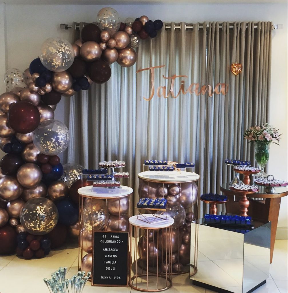 Decoração de festas rose gold: 70 ideias para você se inspirar!