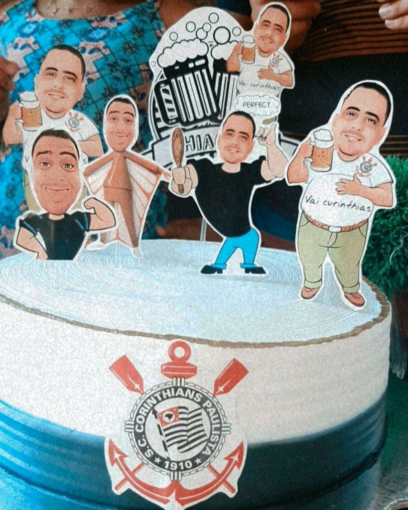 Topper de Bolo Masculino: 60 Ideias que Vão te Inspirar