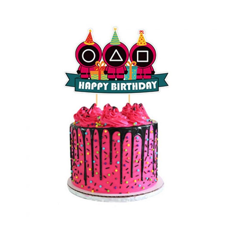 Bolo Round 6: 60 Ideias incríveis da série do momento