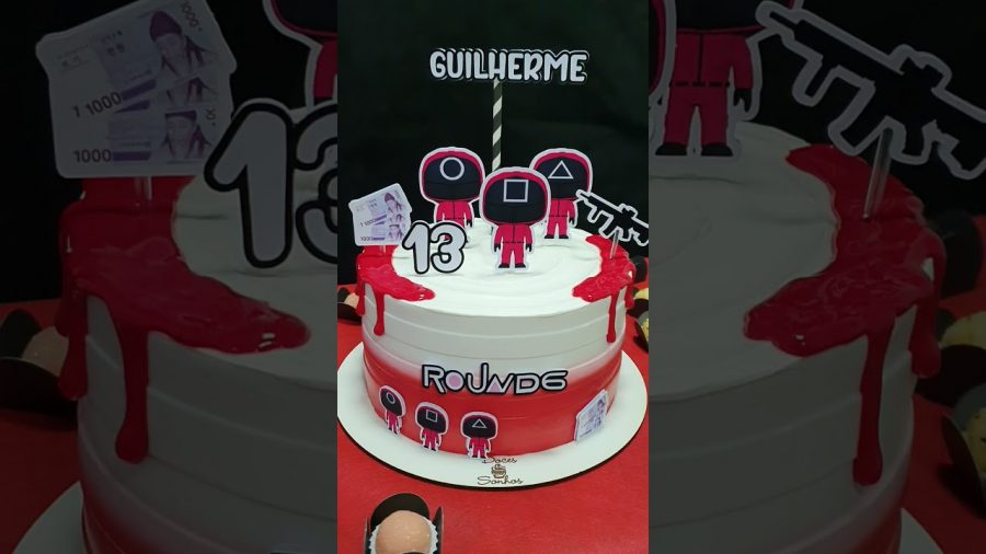 Bolo Round 6: 60 Ideias incríveis da série do momento