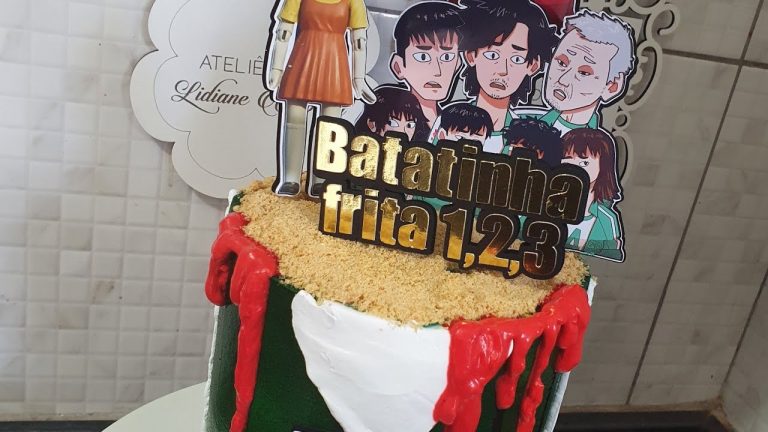 Bolo Round 6: 60 Ideias incríveis da série do momento