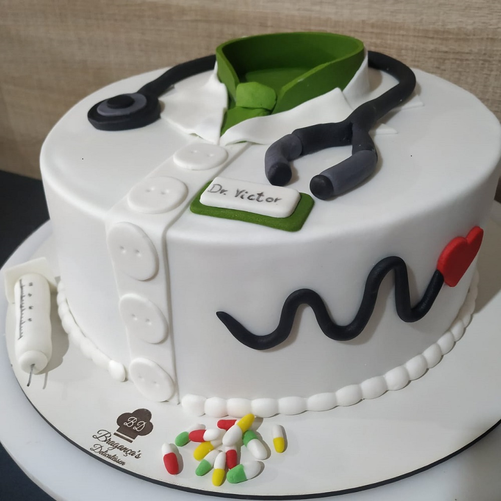Bolo de médico: 90 opções de bolos diferentes para se inspirar!