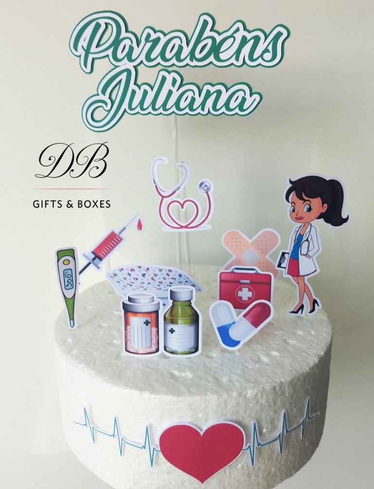 Bolo de médico: 90 opções de bolos diferentes para se inspirar!